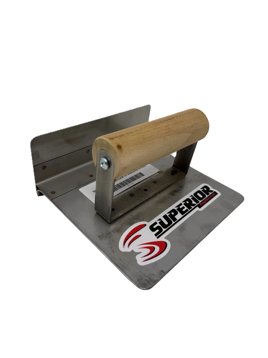 6"x6" Stainless Steel Slab to Step Edger, 1/2"R – BC Concrete Supplies ...